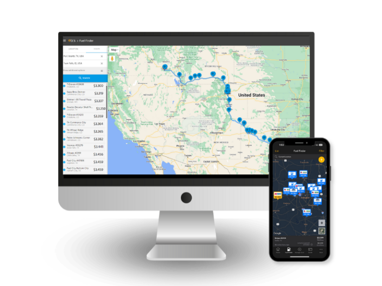 TCS Mobile App for Truck Drivers | Save Money on the Road