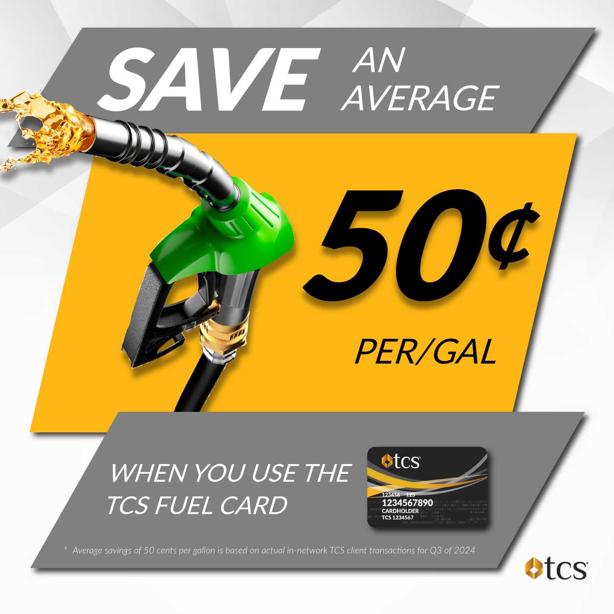 Get the Best Fuel Discounts with the TCS Fuel Card