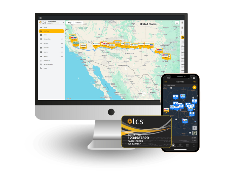 TCS Mobile App for Truck Drivers | Save Money on the Road