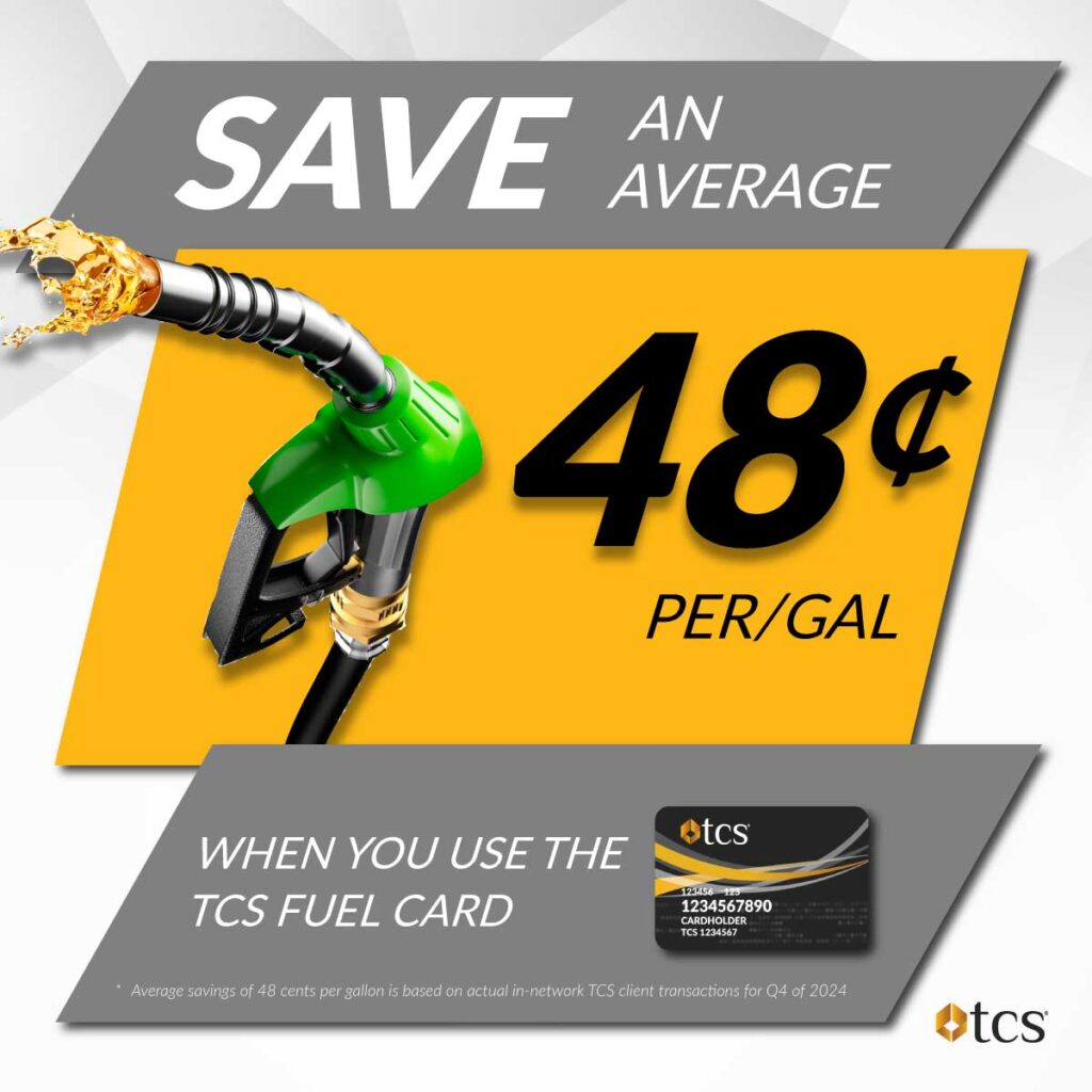 TCS EFS Fuel Card for Truckers | Save on Diesel Fuel for Fleets