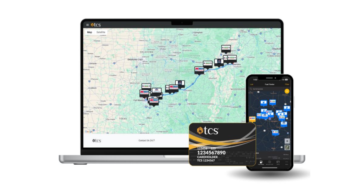 TCS Fuel Card with Fuel Finder Shows Lowest Diesel Prices